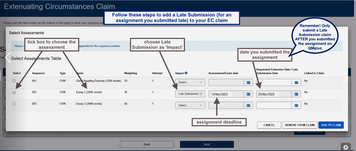 STA Home: I HAVE EXTENUATING CIRCUMSTANCES. WHICH EC CLAIM DO I NEED TO ...