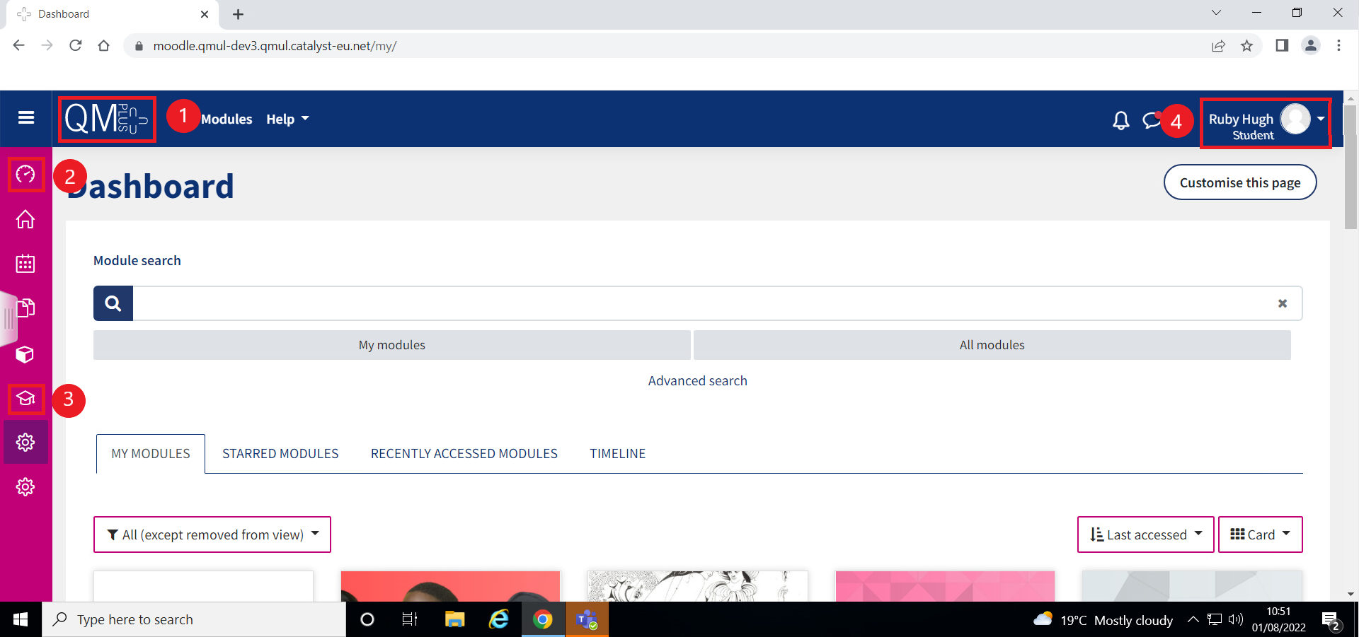 My Modules in QMplus | MyQMUL
