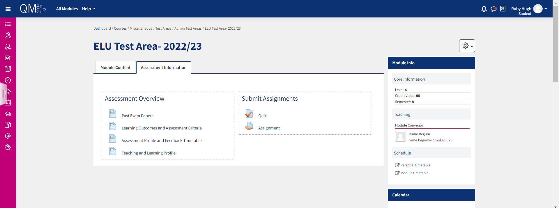 Navigating QMplus | MyQMUL